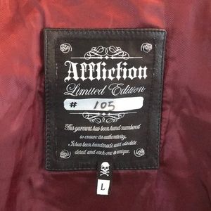Affliction | Jackets & Coats | Affliction Limited Edition Leather Skull ...
